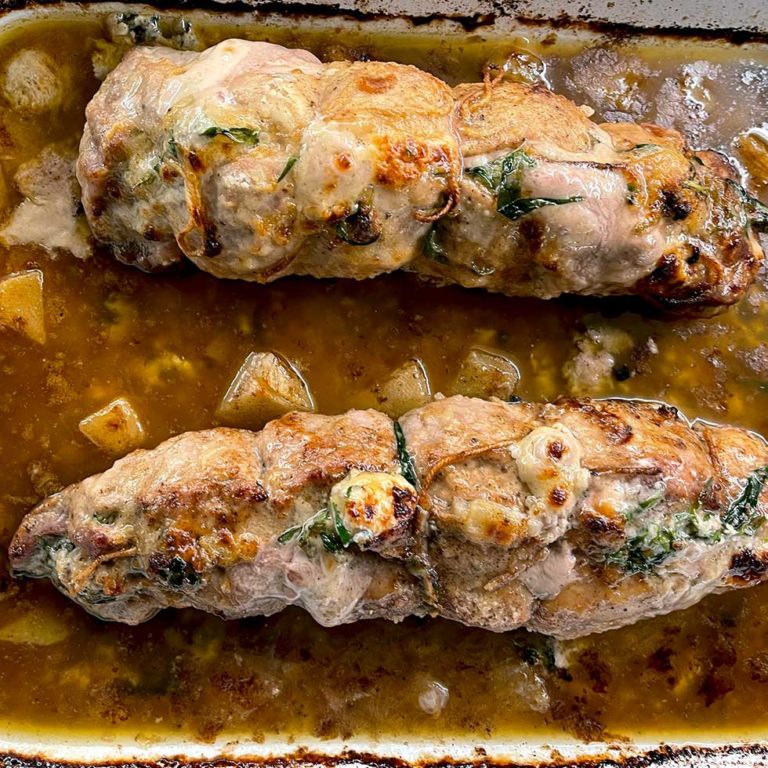 Roast pork fillet with red pepper relish > The Secret Supper Society