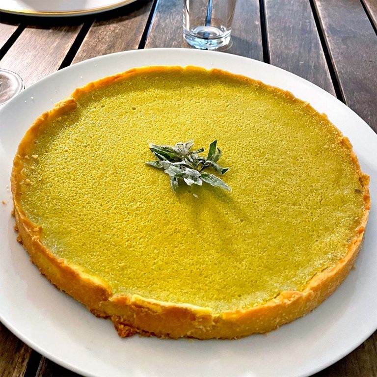 The Secret Supper Society | Lemon Verbena Tart